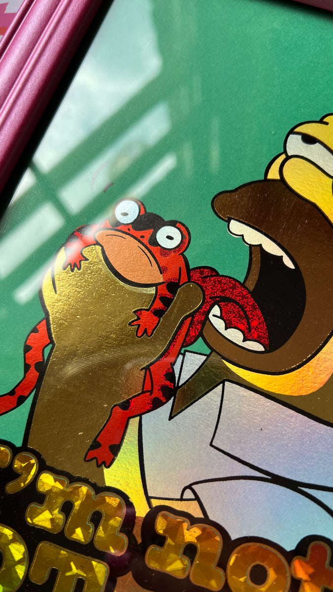 Homer ‘Not Licking Toads’ Simpsons – Hotfoils